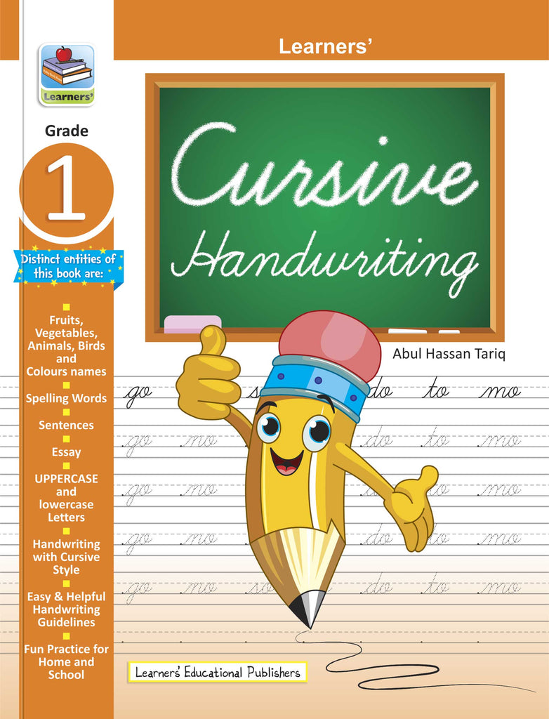 Cursive HandWriting 1 (Learners) -Rabia – BooksNbooks
