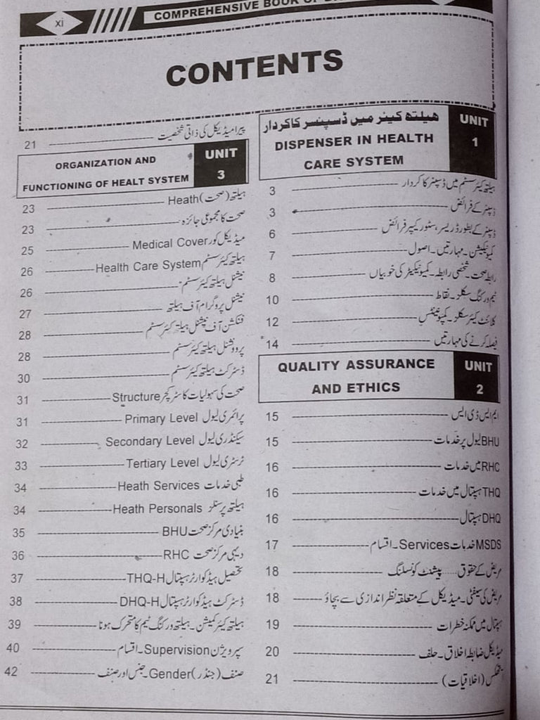 Comprehensive Book Of Dispensing In Urdu Book-1 by Rauf Ismail Chaudha – BooksNbooks