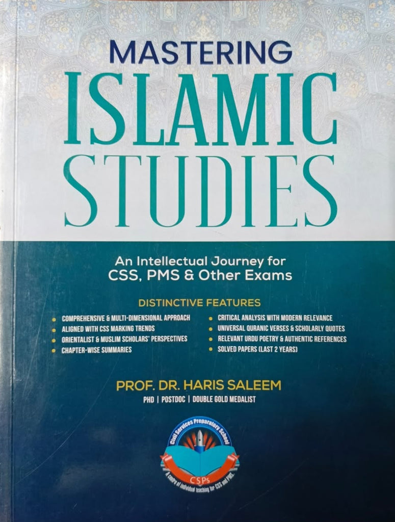 Mastering Islamic Studies For CSS PMS By Prof. Haris Saleem – BooksNbooks