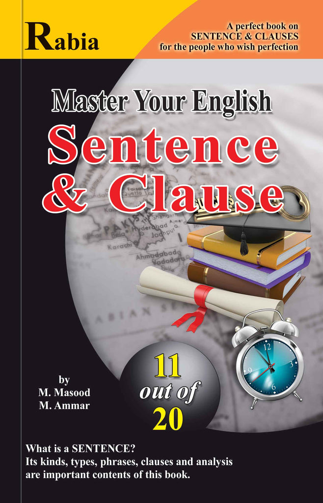 Rabia Master Your English ? Sentence & Clauses – BooksNbooks