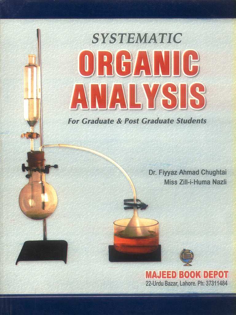 Systematic Organic Analysis For BSc BS By Fiyyaz Ahmad – BooksNbooks