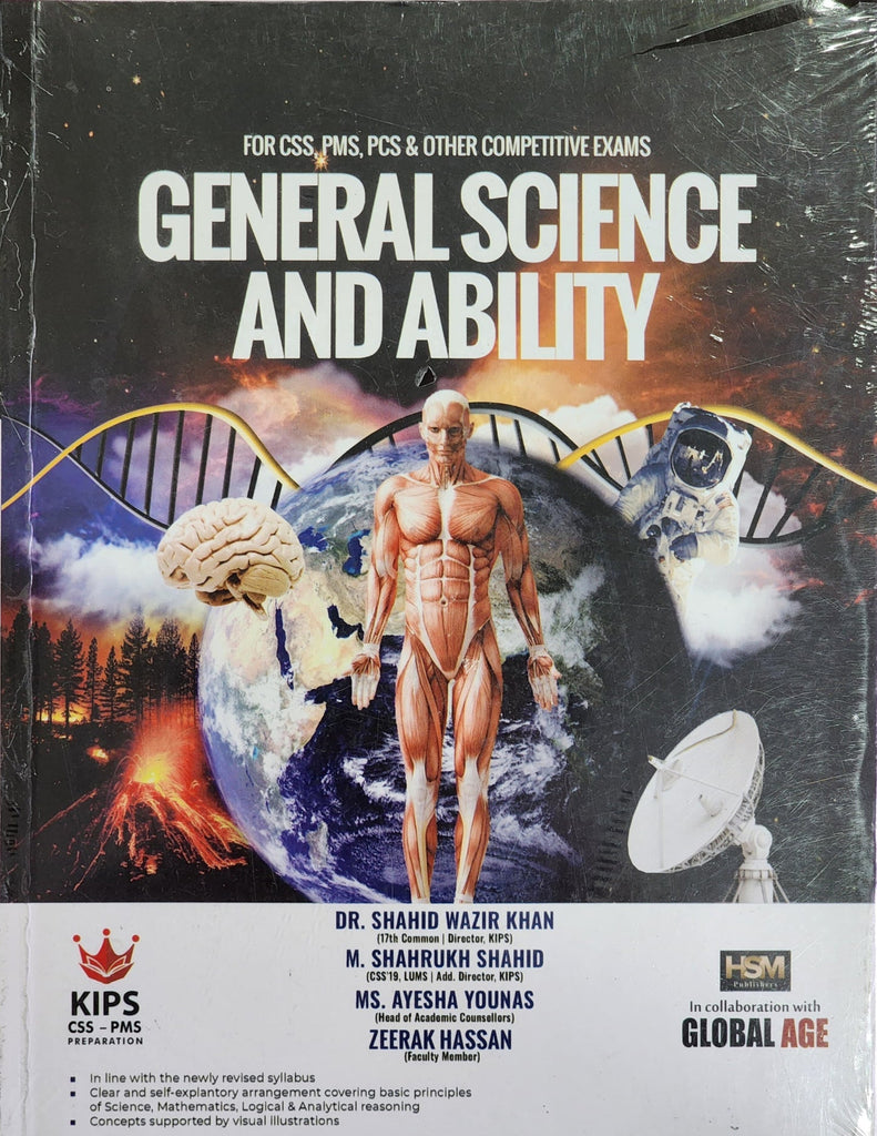General Science And Ability (Global Age Kips) For CSS PMS – BooksNbooks