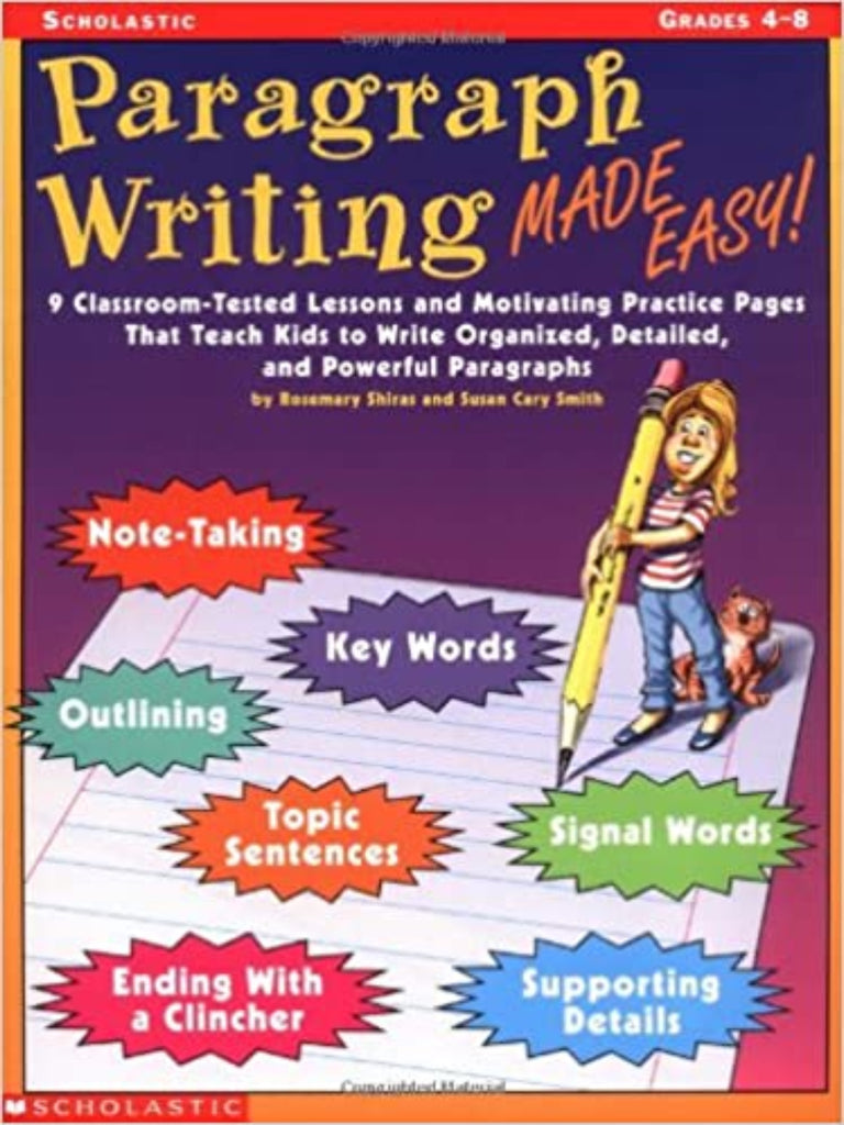 Paragraph Writing Made Easy by Susan Cary Smith (Author) – BooksNbooks