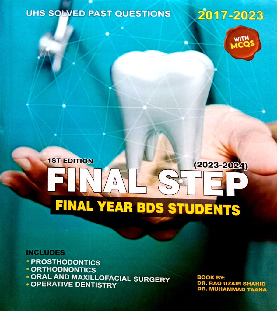 UHS Solved Past Questions With MCQs Final Step Final Year BDS Students – BooksNbooks