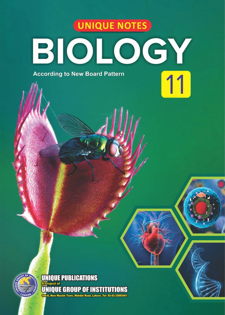 Unique Notes Biology 11th Class – BooksNbooks