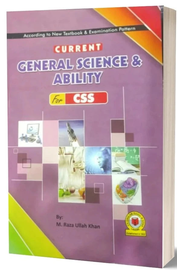 Current General Science & Ability For CSS PMS By Raza Ullah Khan ...