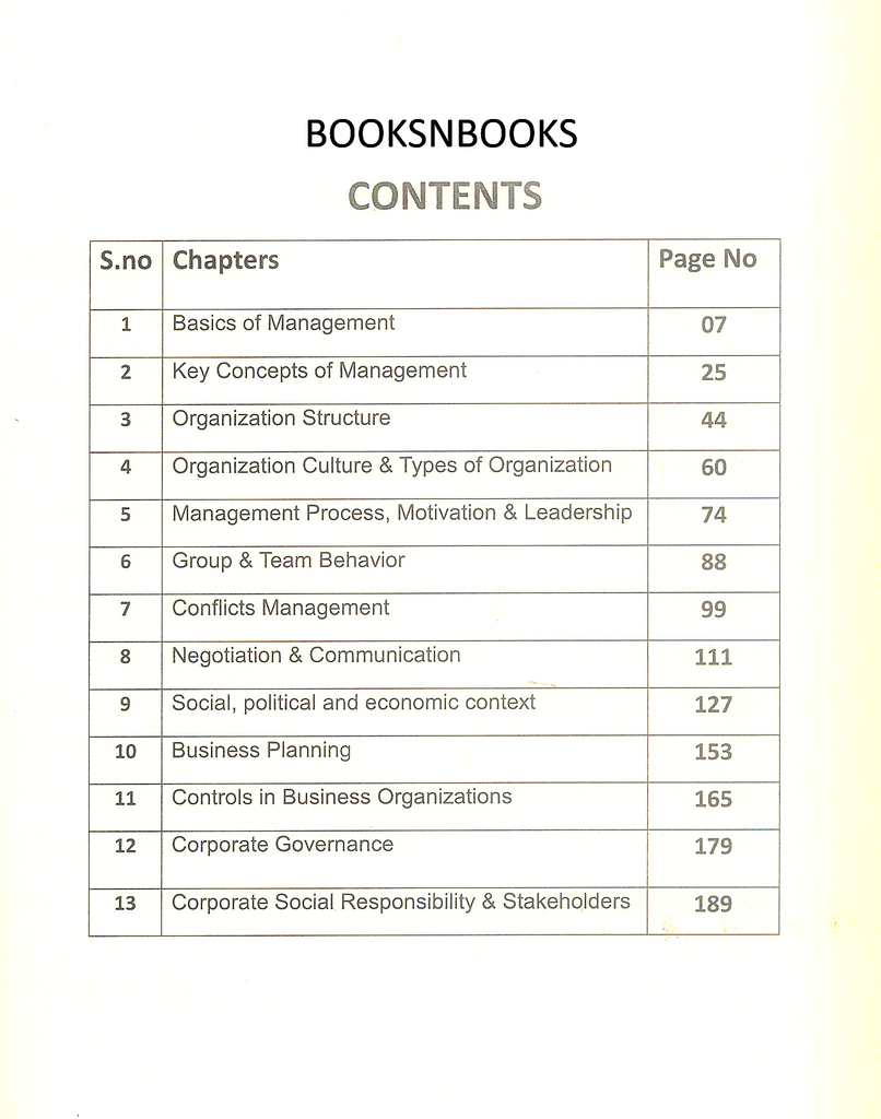 ICMA 04 Fundamentals of Management Study Text – BooksNbooks