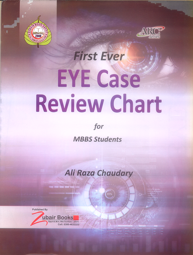 Eye Case Review Chart For MBBS By Ali Raza Chaudary – BooksNbooks
