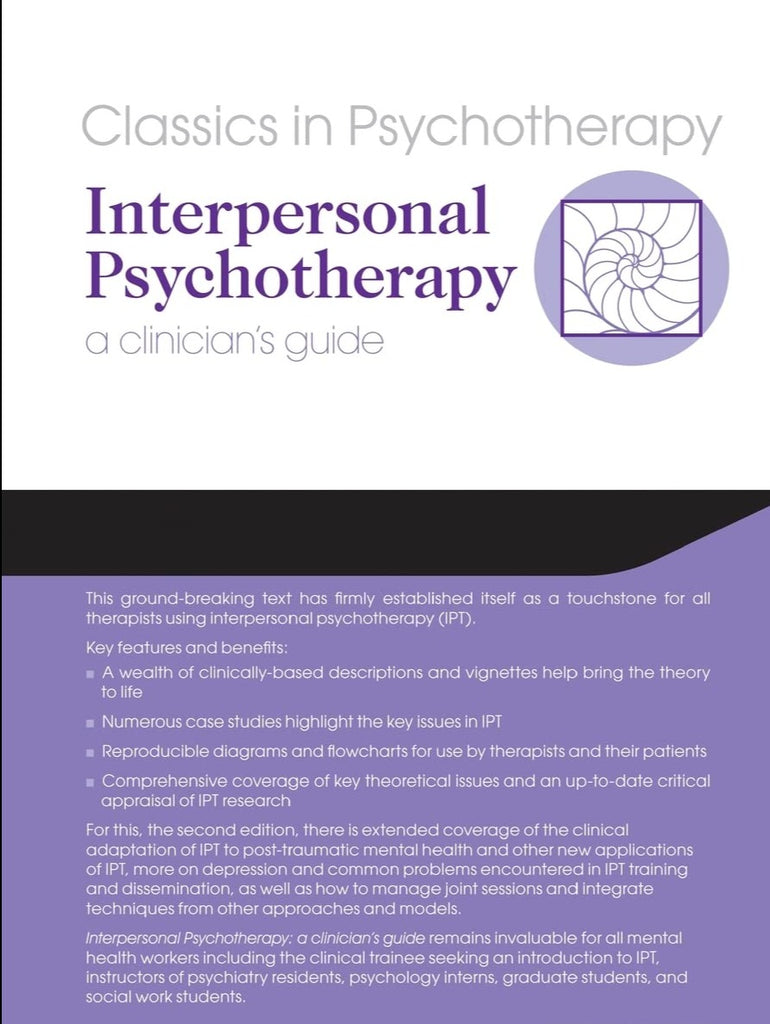 Interpersonal Psychotherapy 2nd Edition by Scott Stuart (Author ...