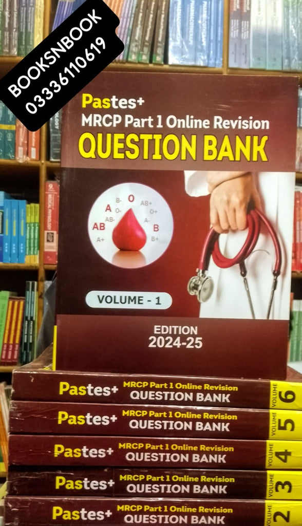 Pastest MRCP Part 1 Online Revision Question Bank Vol 1 To 6 – BooksNbooks