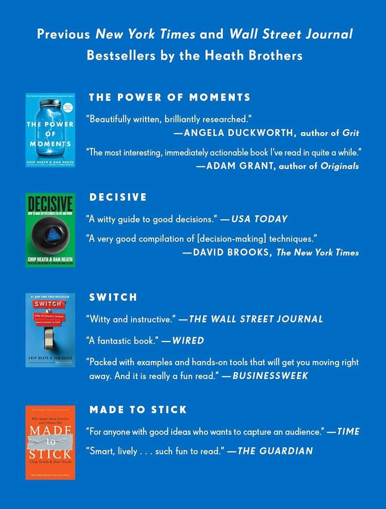 Upstream: The Quest to Solve Problems Before They Happen by Dan Heath ...