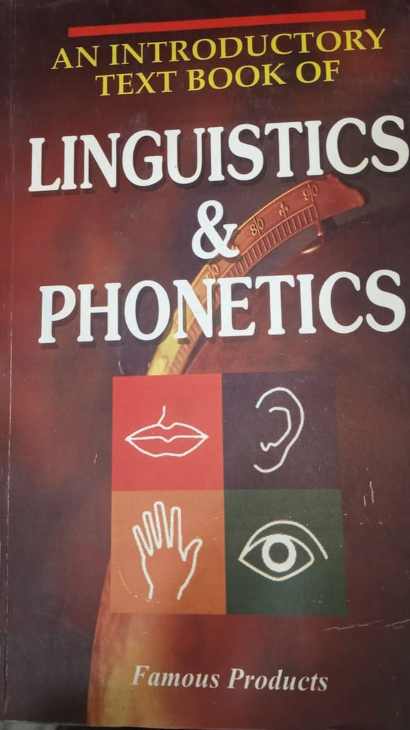An Introductory Textbook of Linguistics & Phonetics - Famous – BooksNbooks