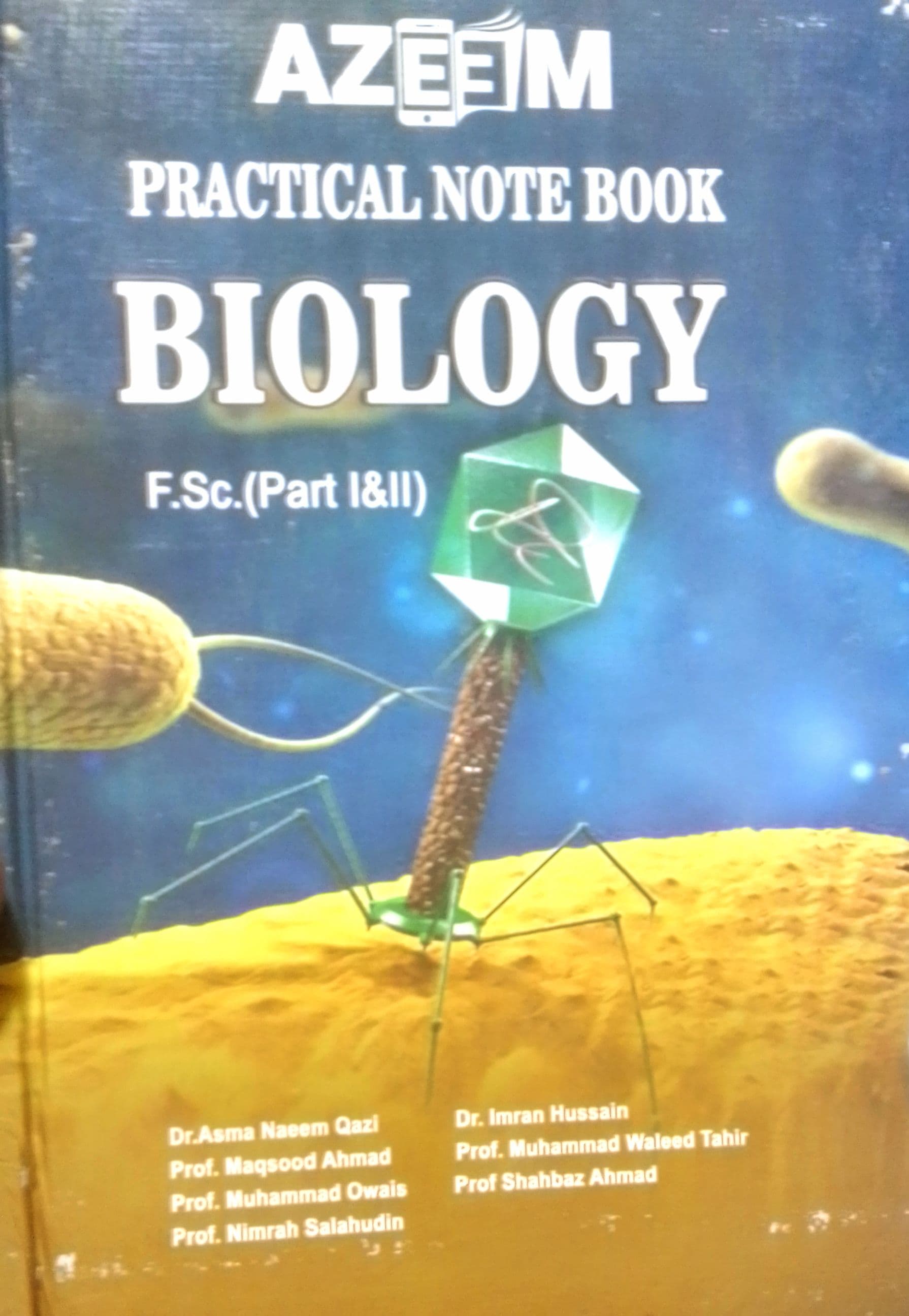 Azeem Biology Practical Note Book For F.Sc ( Part I & II ) – BooksNbooks