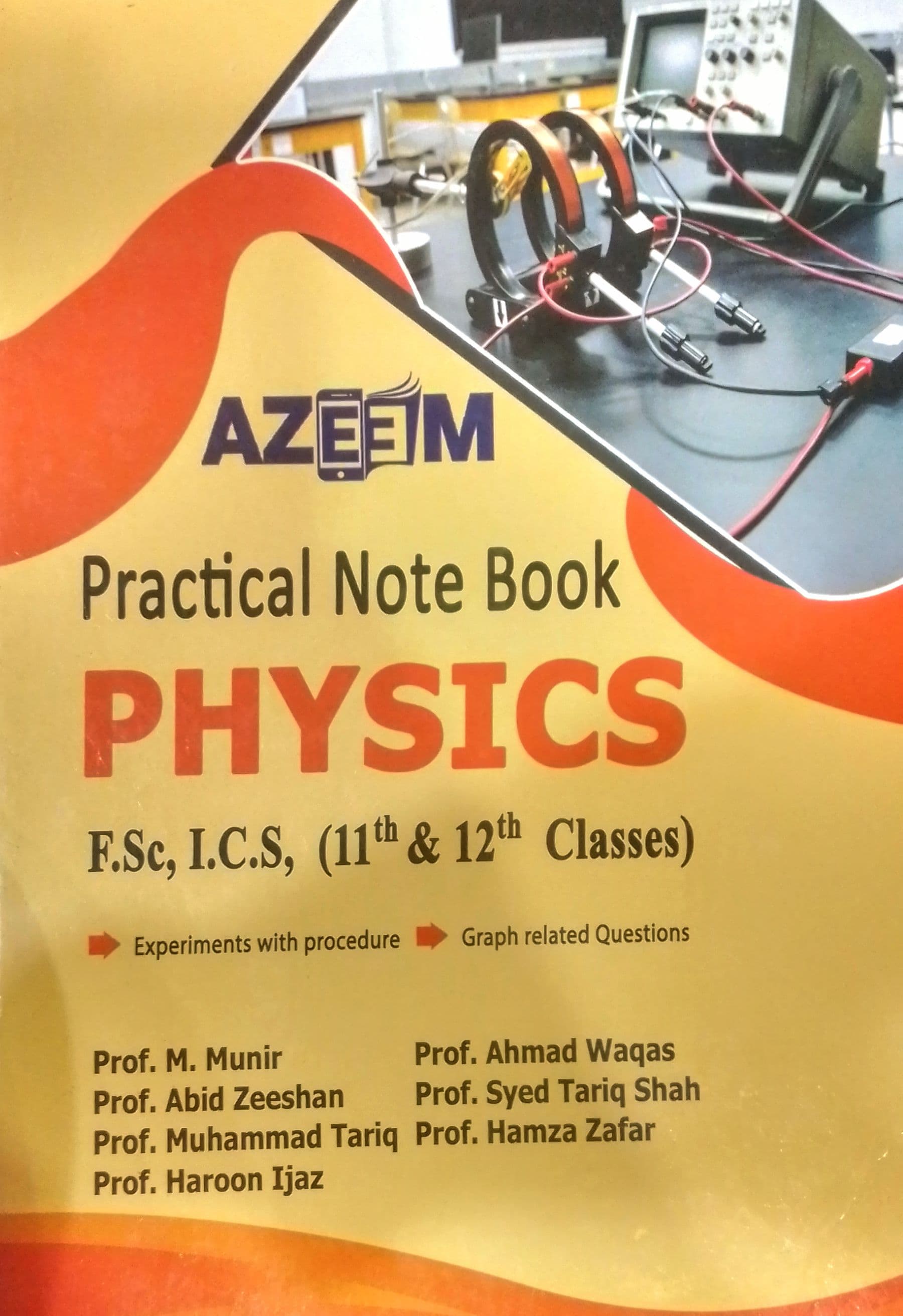 Azeem Physics Practical Note Book For F.Sc I.C.S ( Part I & II ...