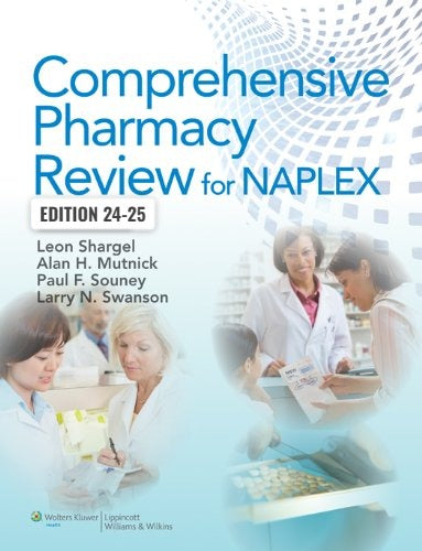 Comprehensive Pharmacy Review For NAPLEX by Leon Shargel – BooksNbooks