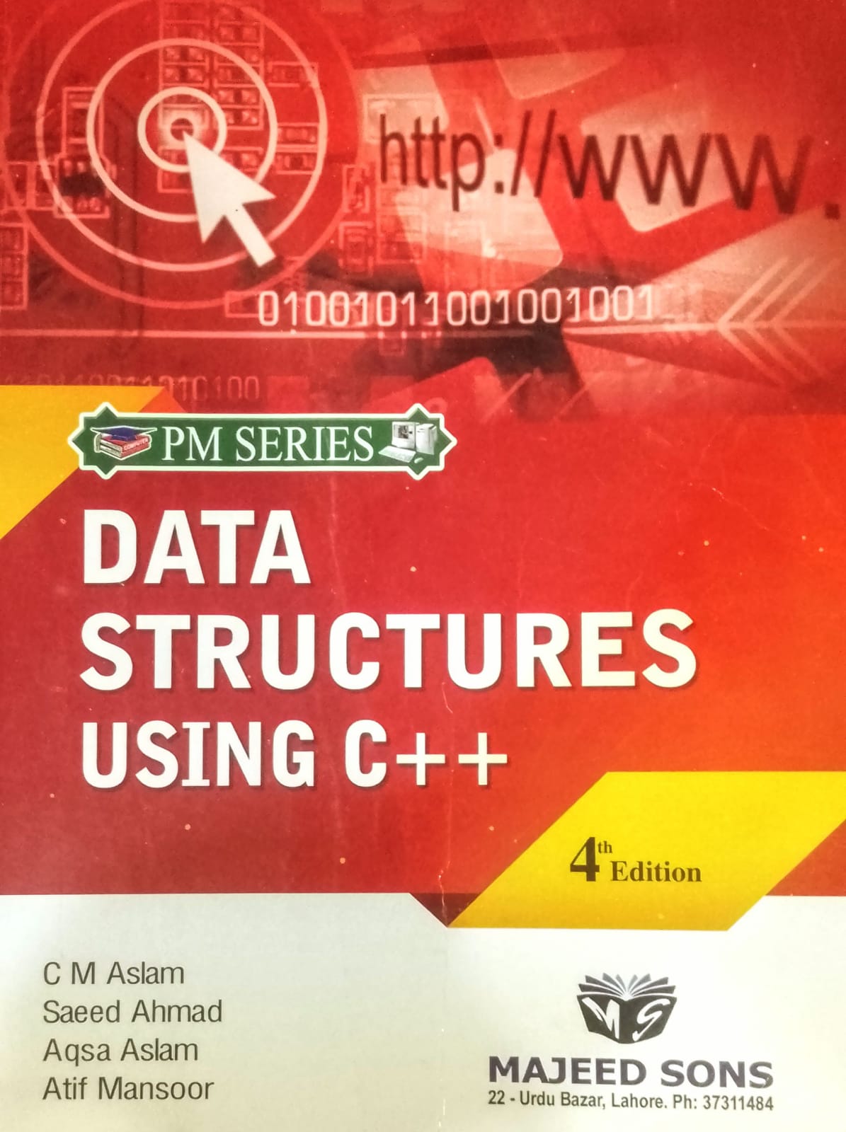Data Structures Using C Pm Series 4th Edition By C M Aslam Mbd Booksnbooks