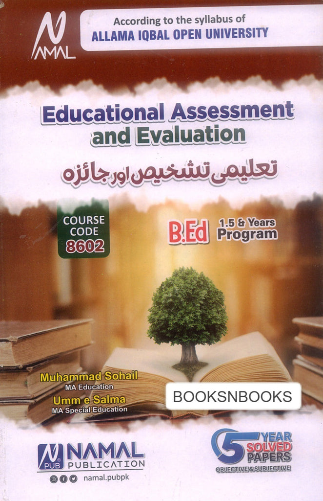 Educational Assesment And Evaluation For B.Ed (Code 8602) by Muhammad ...