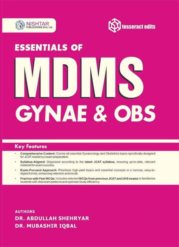 Essential of MDMS Gynae and OBS by Abdullah Shehryar – BooksNbooks