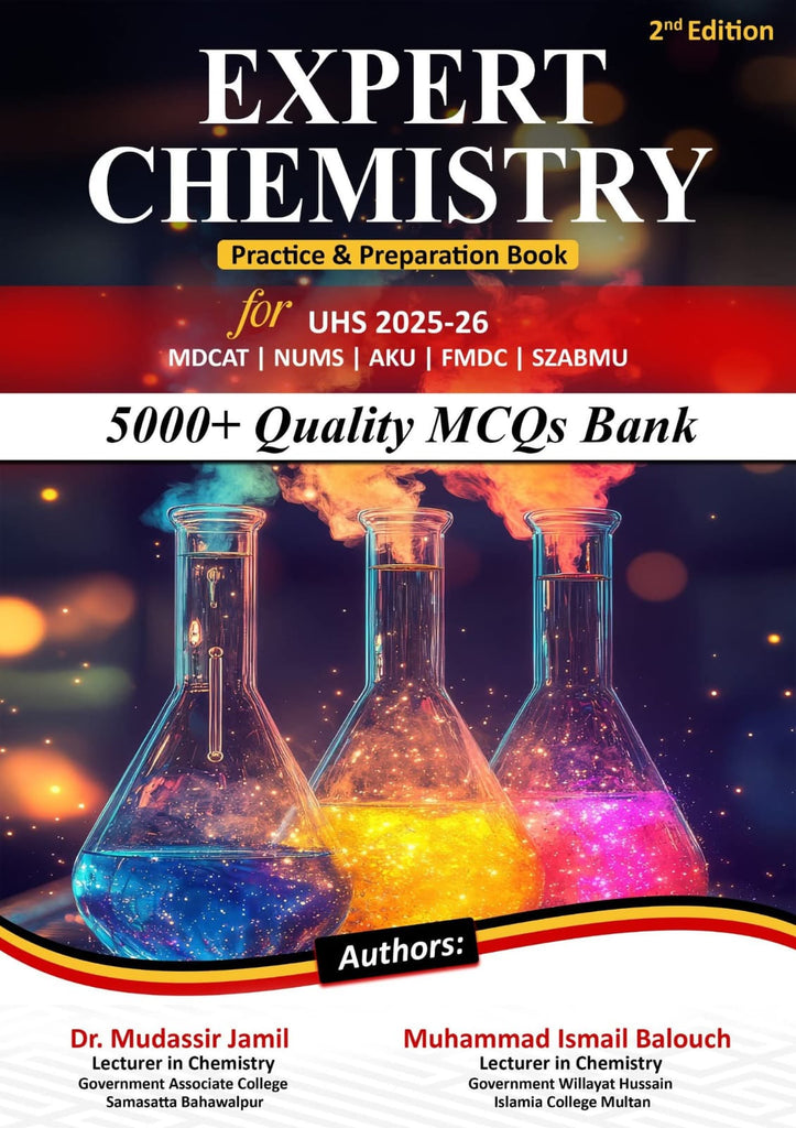 Expert Chemistry For UHS MDCAT by Dr Mudassir Jamil – BooksNbooks