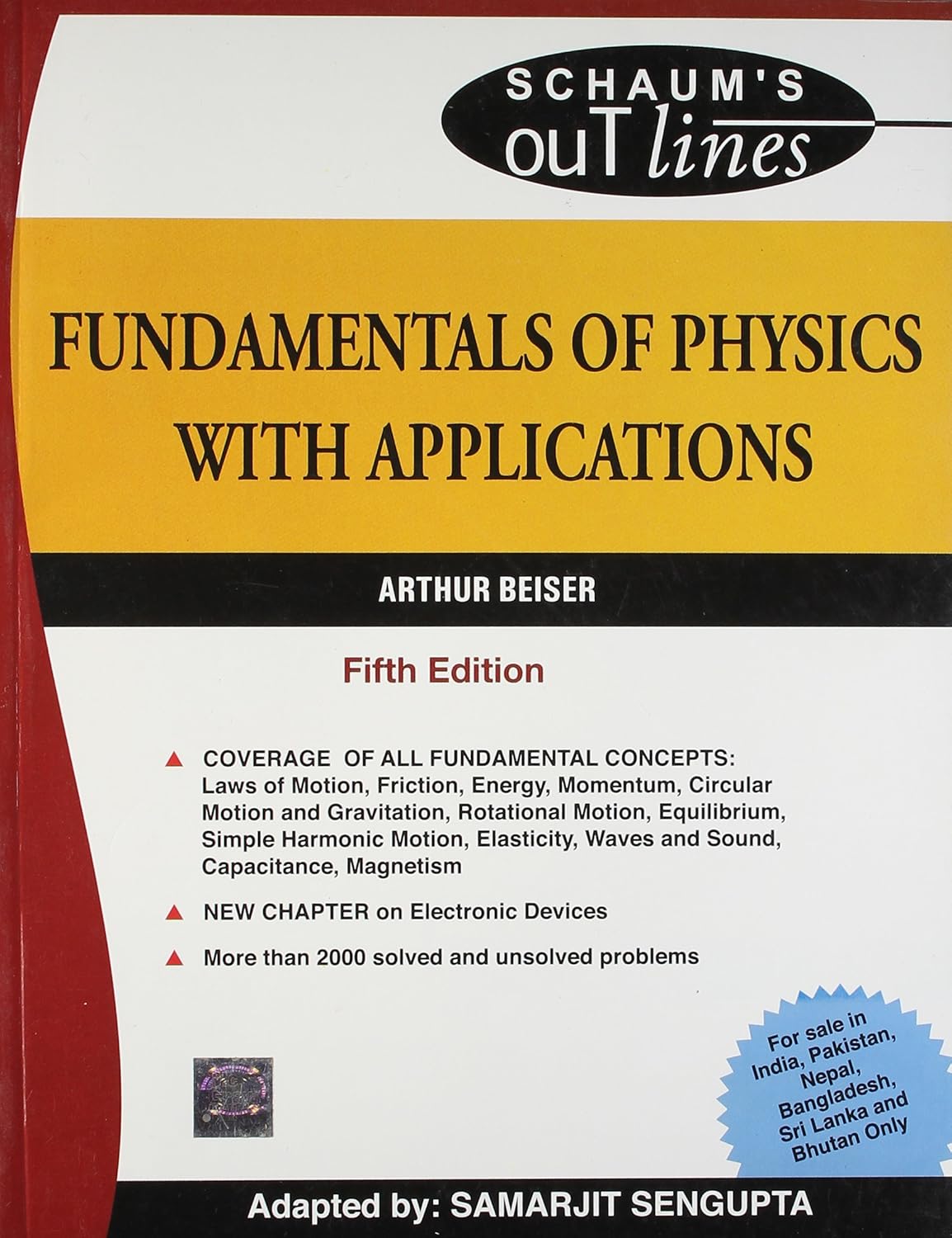 Schaums Outline Fundamentals Of Physics With Applications 5th Edition ...