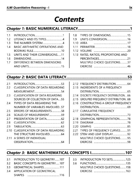 Quantitative Reasoning 1 by Dr M Shahzad Chaudhry - ILMI – BooksNbooks