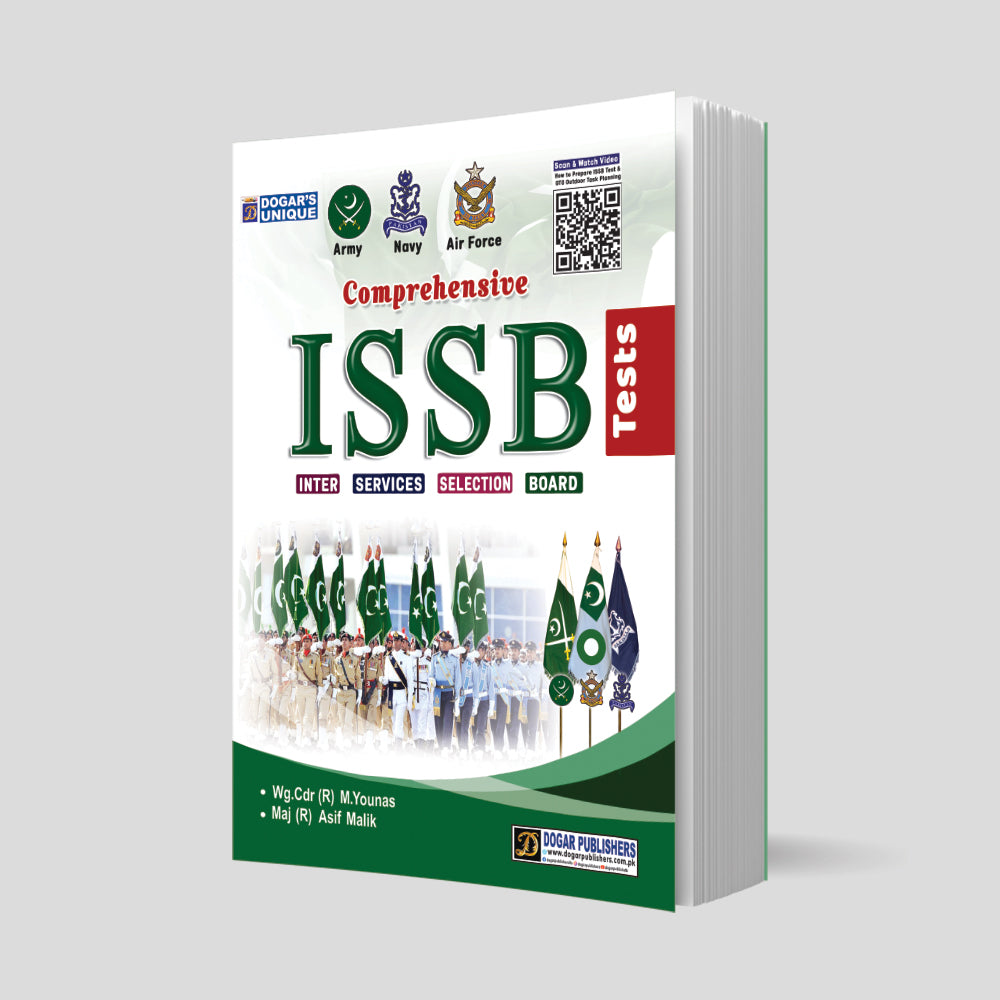 Comprehensive ISSB Test Preprtation Guide by Dogar – BooksNbooks