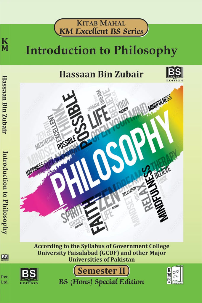 Introduction To Philosophy For BS by Hassaan Bin Zubair - Kitab Mahal ...