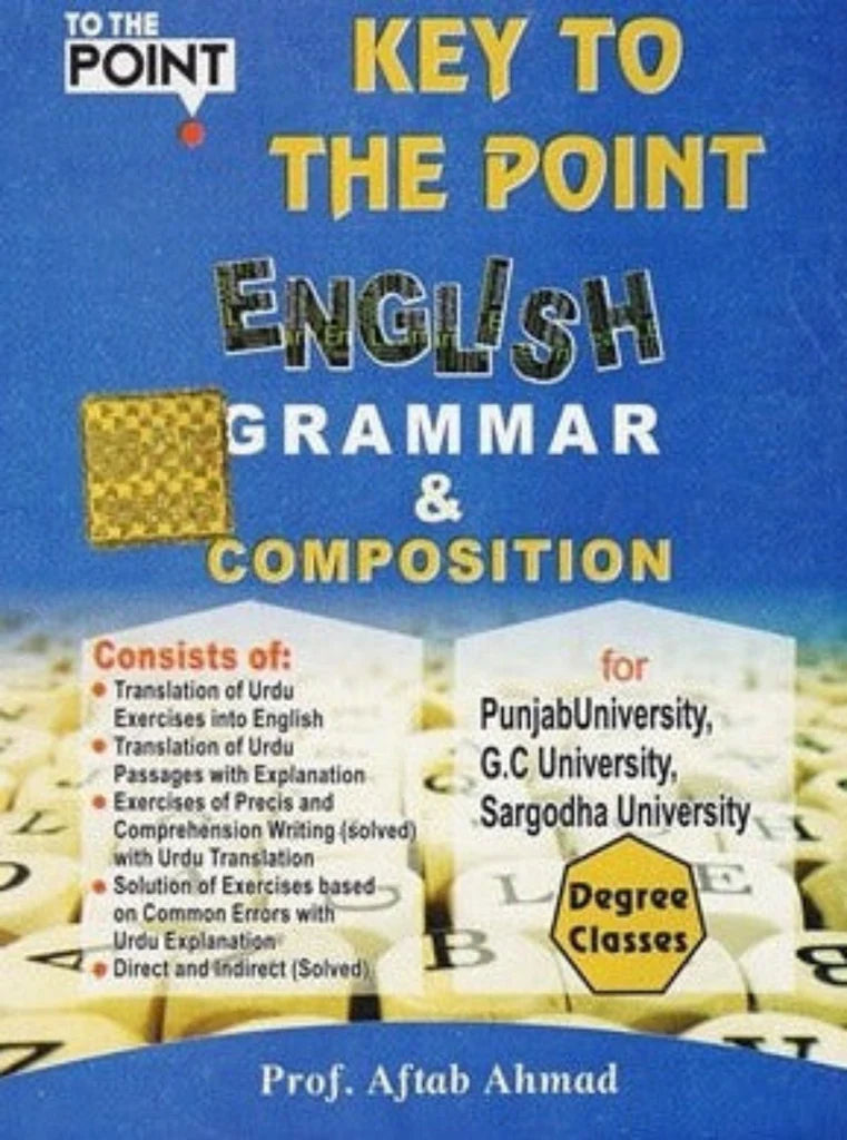 To The Point English Grammar And Composition With Key Book – BooksNbooks