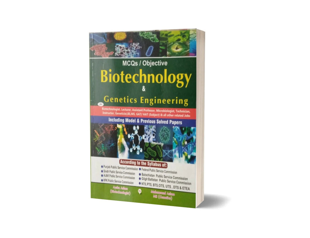 BioTechnology & Genetics Engineering MCQs by Aysha Aslam – BooksNbooks