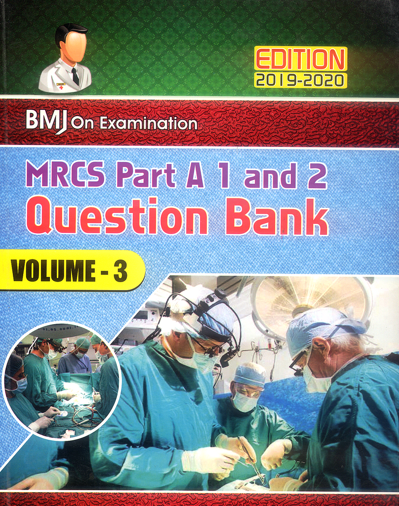 MRCS Part A 1 And 2 Question Bank Latest Edition – BooksNbooks