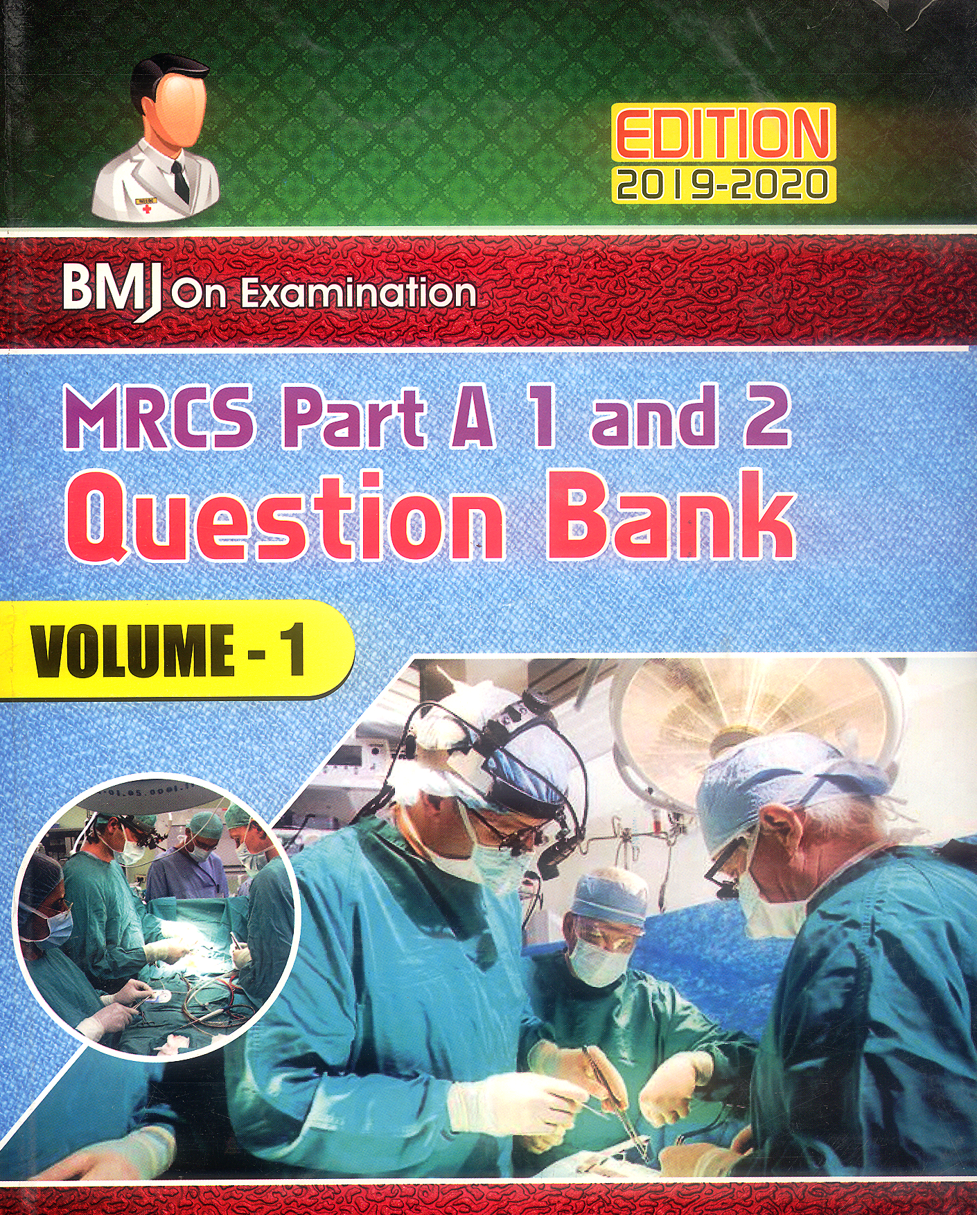 MRCS Part A 1 And 2 Question Bank Latest Edition – BooksNbooks