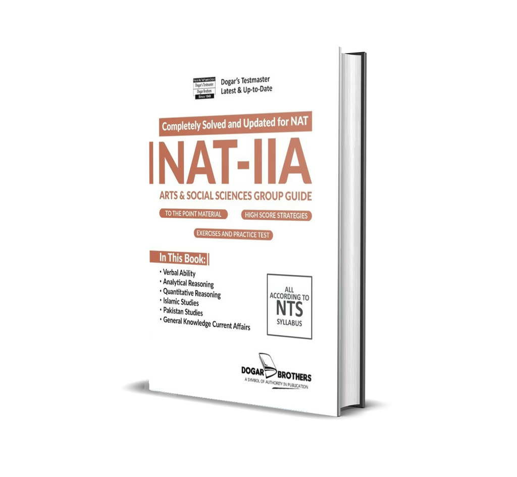 NAT-IIA Arts & Social Sciences Group Guide By Dogar Brothers – BooksNbooks