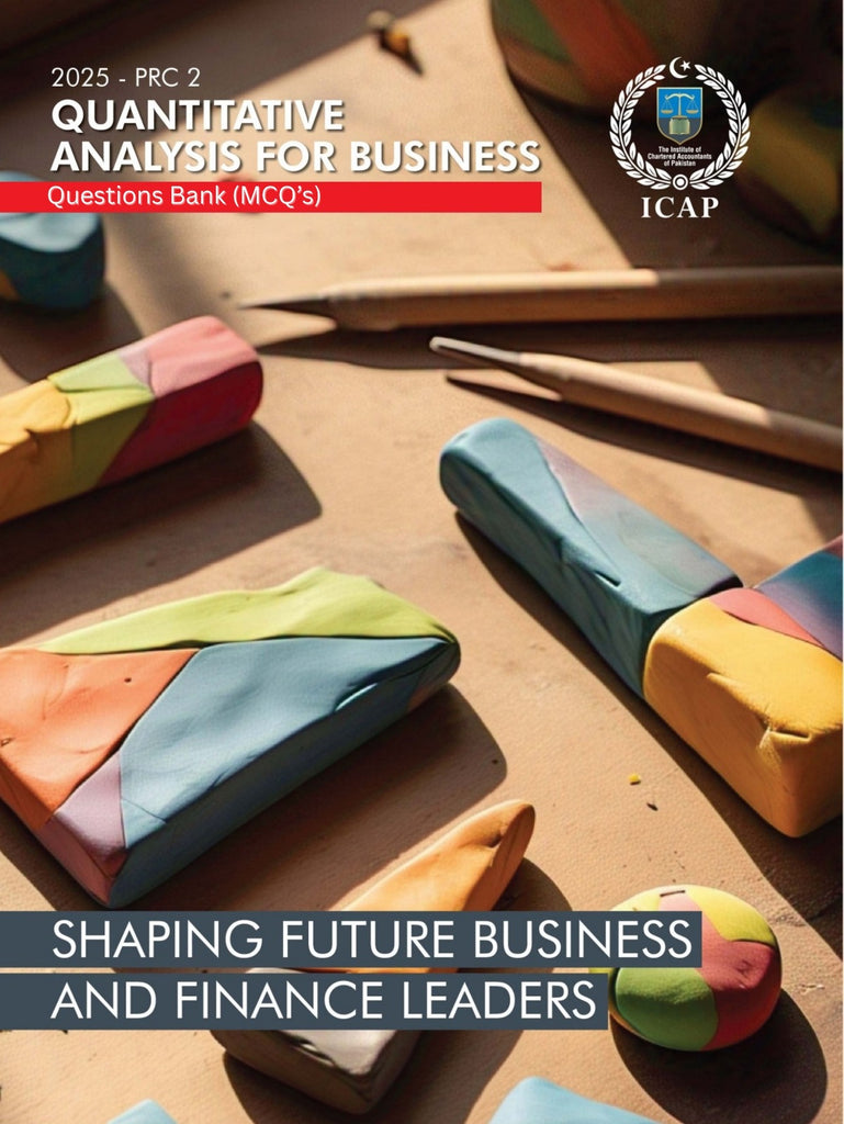 PRC-02 Quantitative Analysis For Business Study Text + Q Bank MCQs ...