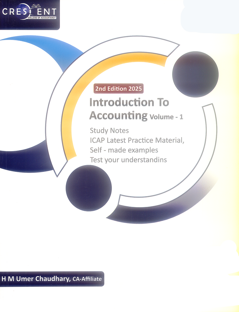 PRC - 01 Fundamentals Of Accounting 2nd Edition by H M Umer Chaudhary ...