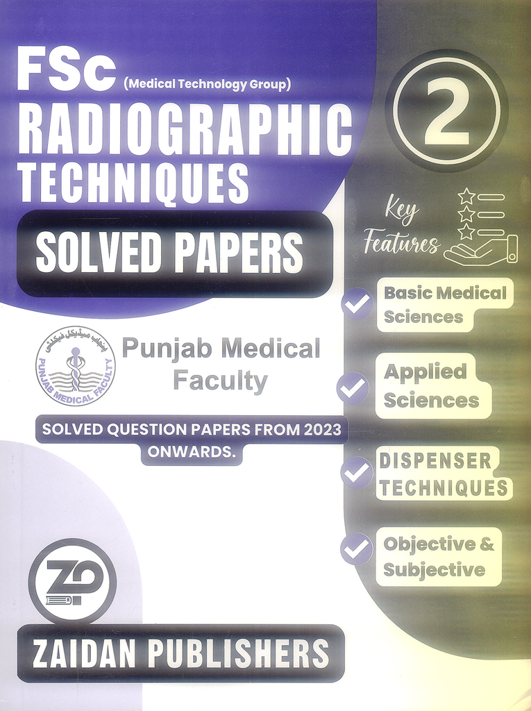 Radiographic Techniques Solved Papers For FSc Part 2 – BooksNbooks