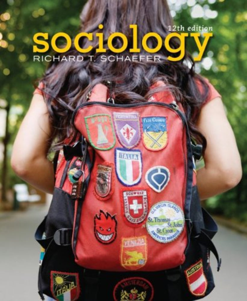 Sociology 12th Edition by Richard T Schaefer (Author) – BooksNbooks
