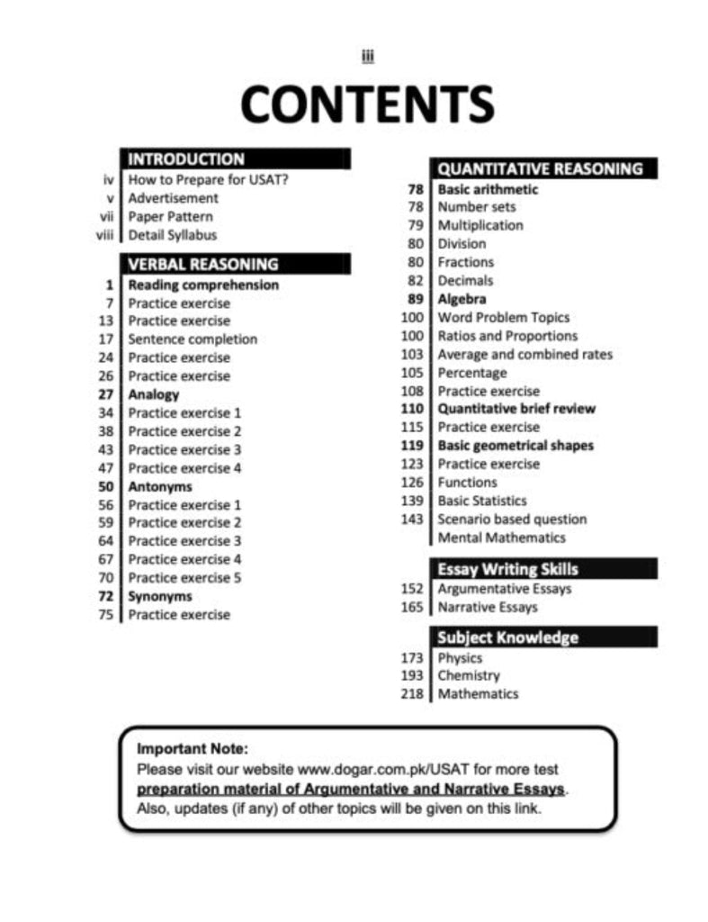 USAT-E Pre Engineering Group by Dogar Brothers – BooksNbooks