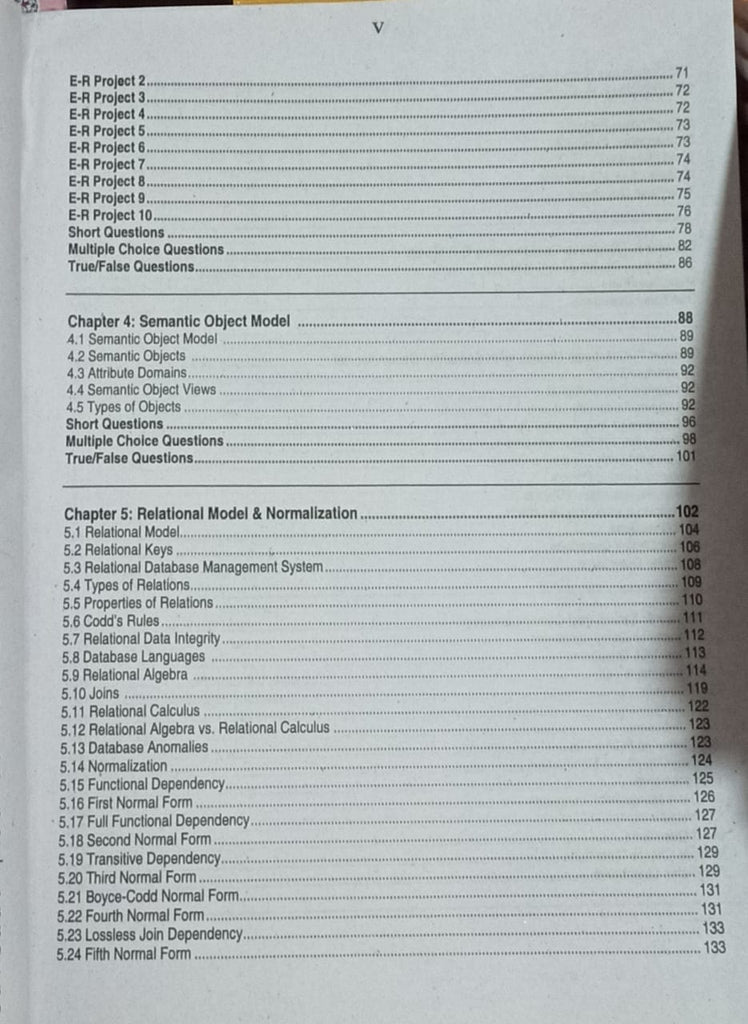 Fundamental Study of Database Management 3rd Edition by Tasleem Mustafa ...