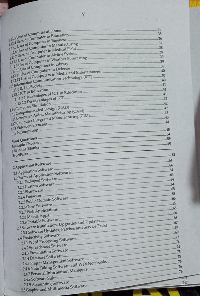 The Concept Of Information Technology 9th Edition by Tasleem Mustafa ...
