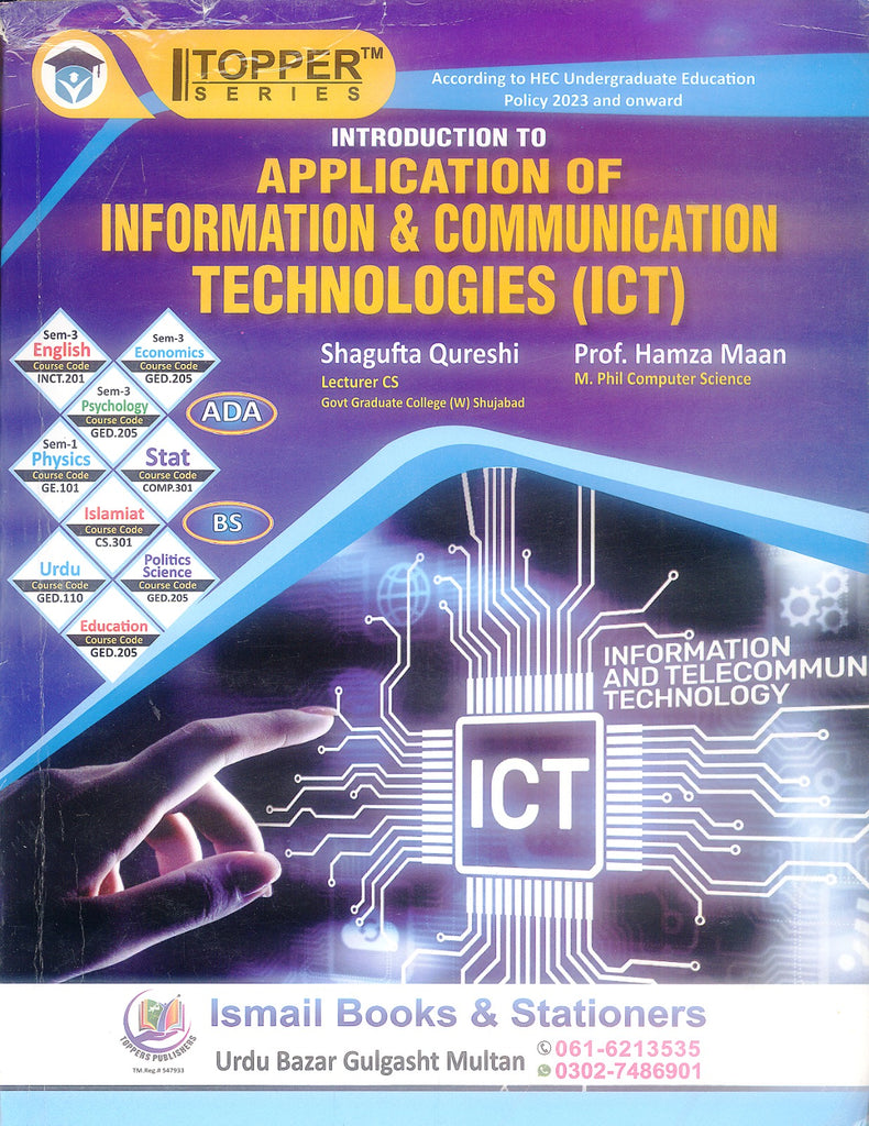 Topper Application of Information & Communication Technologies (ICT ...
