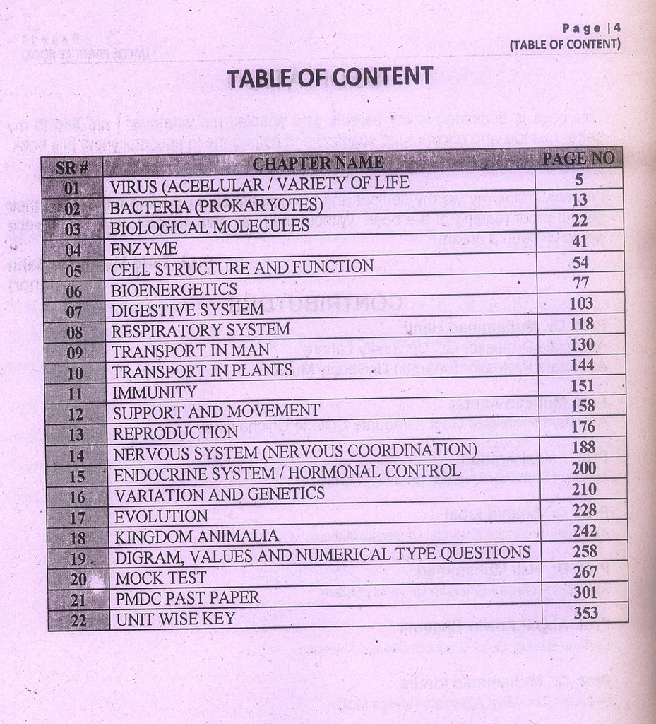 Biology MCQs Bank 6000+ 4th Ed MDCAT UHS PMC NUMS AKU AMC – BooksNbooks