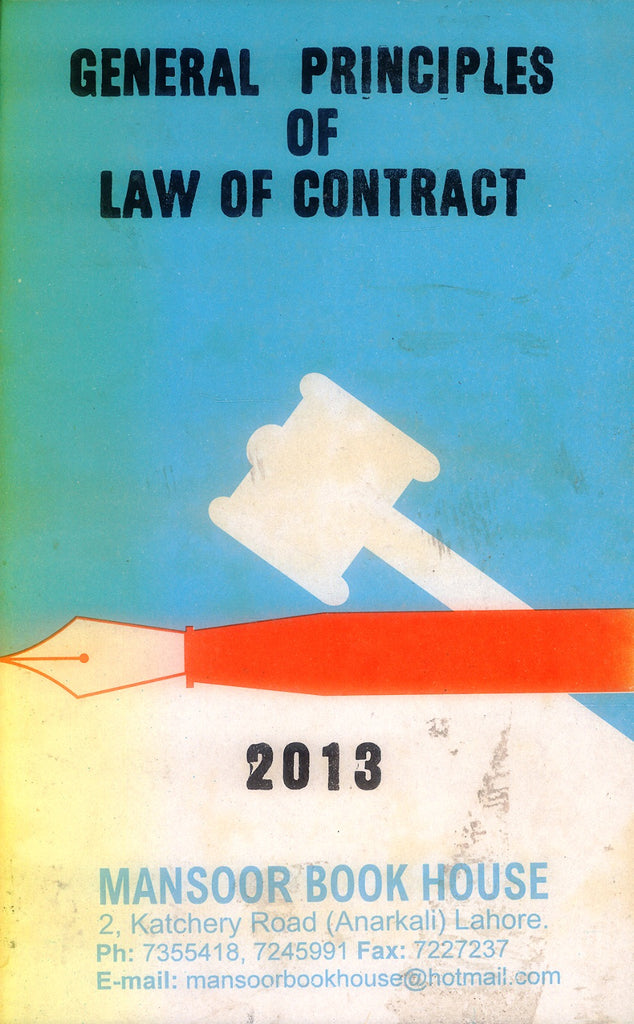 General Principles of Law of Contract 2013 – BooksNbooks