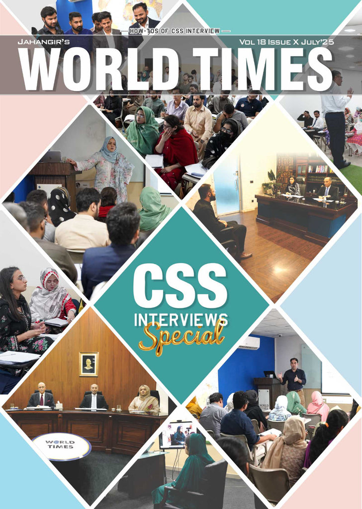 Jahangir's World Times - First Comprehensive Monthly Magazine (July 20 – BooksNbooks
