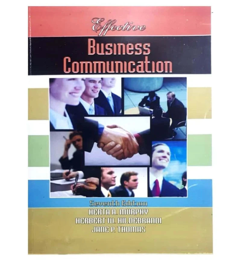 Effective Business Communications by Herta A Murphy – BooksNbooks
