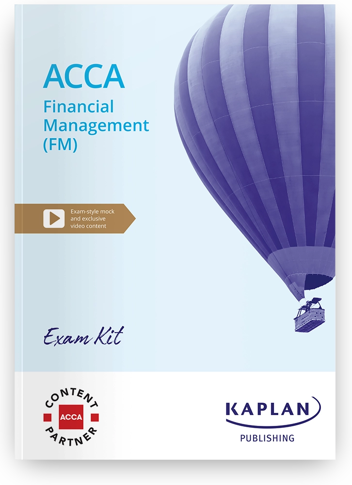FINANCIAL MANAGEMENT (FM) ACCA EXAM KIT BY KAPLAN – BooksNbooks