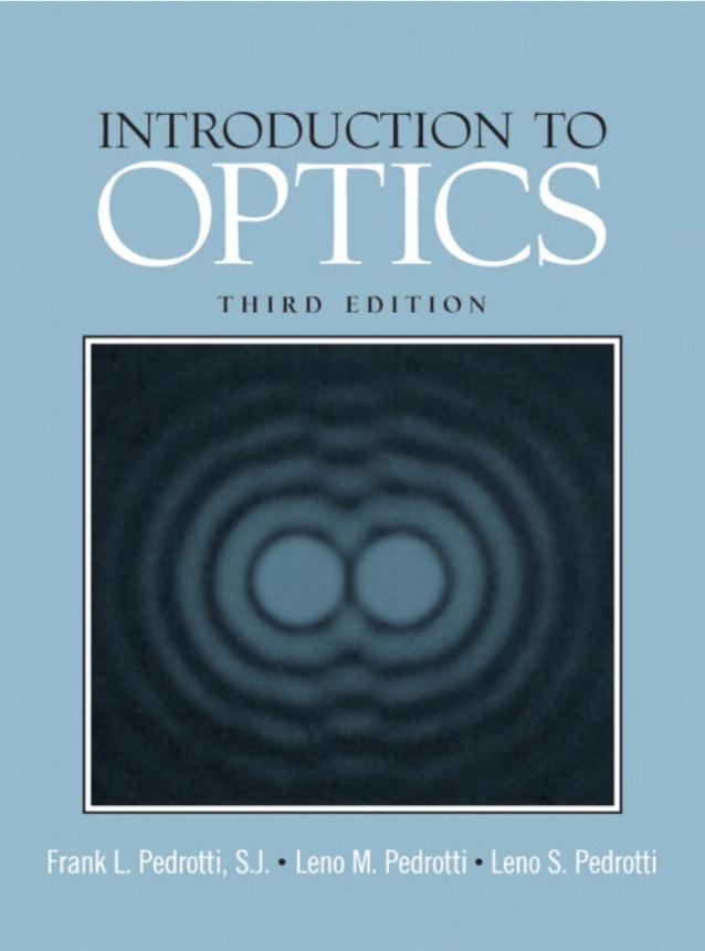 Introduction to Optics 3rd Edition by Frank L. Pedrotti – BooksNbooks