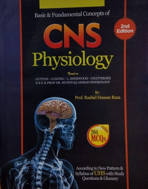 CNS Physiology With MCQs 2nd Ed By Rashid Hassan Raza – BooksNbooks