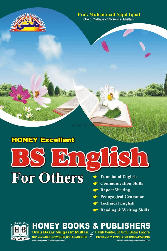 Honey Excellent BS English For Others By Muhammad Sajid Iqbal – BooksNbooks