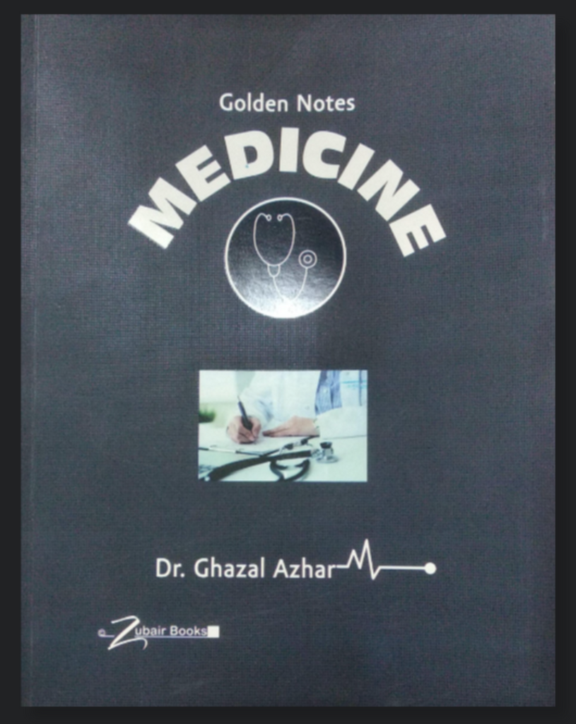 Golden Notes Medicine For DPT Students by Dr Ghazal Azha – BooksNbooks