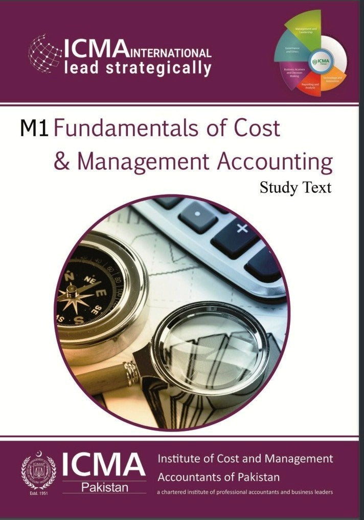 ICMA M1 - Fundamentals Of Cost And Management Accounting Study Text ...